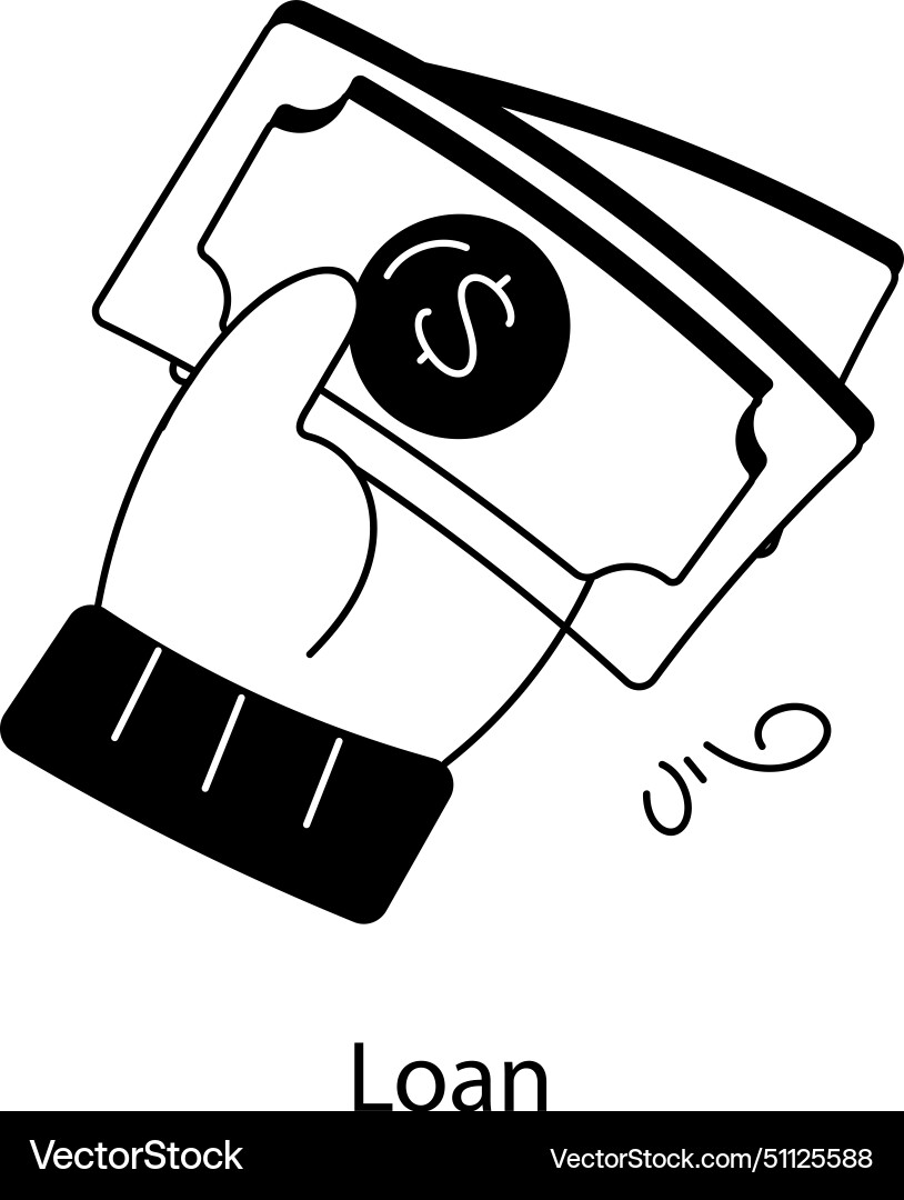 Loan Royalty Free Vector Image - VectorStock
