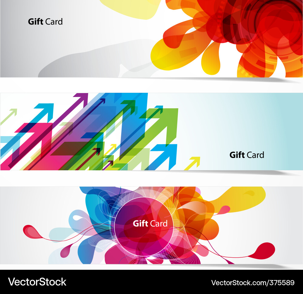 Abstract banners Royalty Free Vector Image - VectorStock