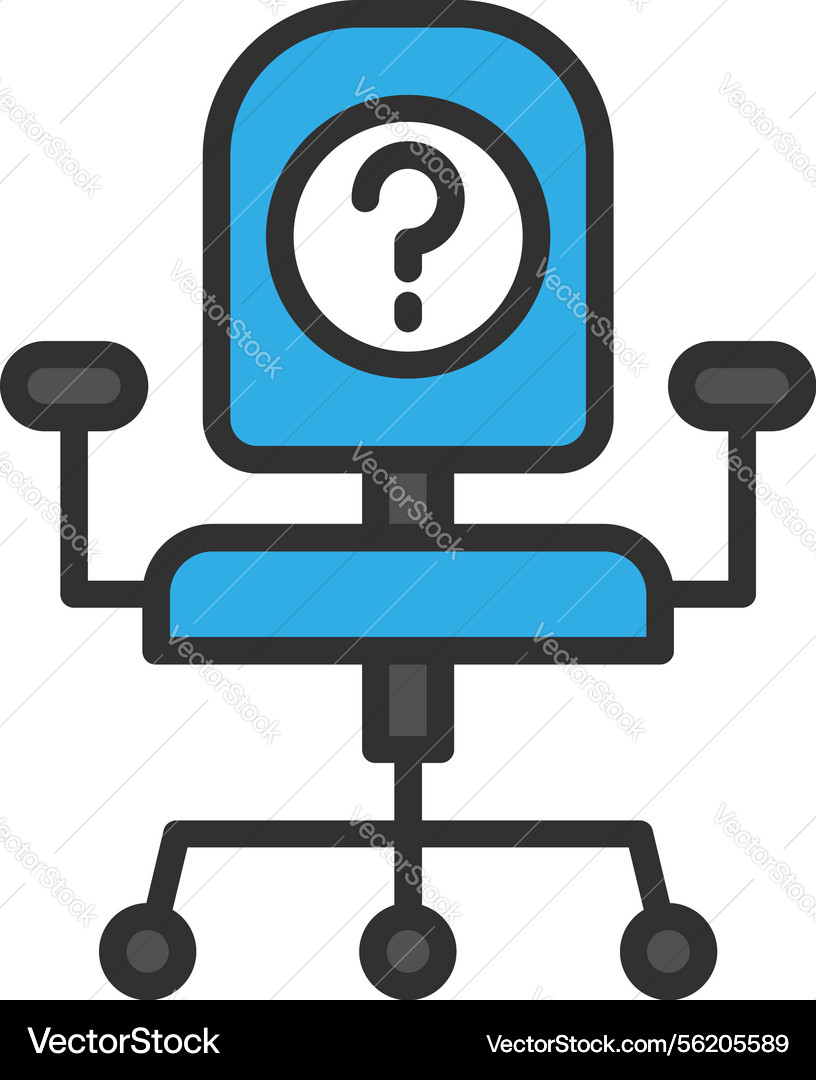 Position outline filled icon Royalty Free Vector Image