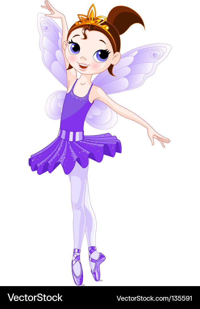 Fairy ballerinas Royalty Free Vector Image - VectorStock