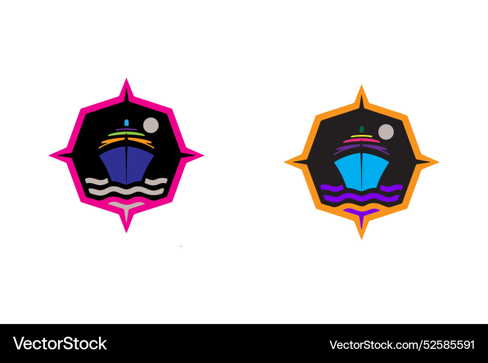 Set of sea ships Royalty Free Vector Image - VectorStock