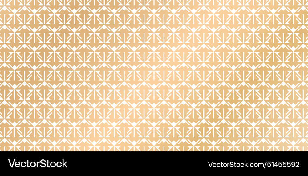 Abstract geometric seamless pattern golden colors Vector Image