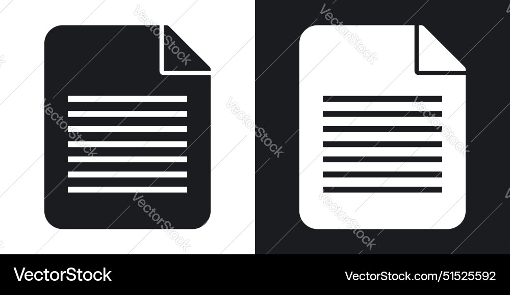 Document icon Royalty Free Vector Image - VectorStock