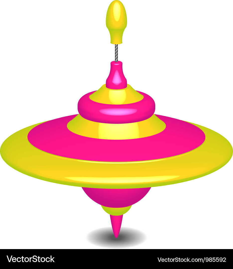 Humming-top Royalty Free Vector Image - VectorStock