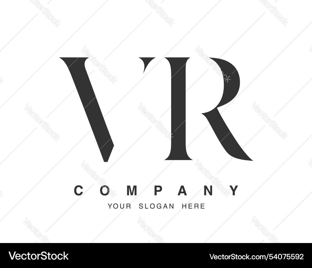 Vr Letter Vector Images (over 2,600)