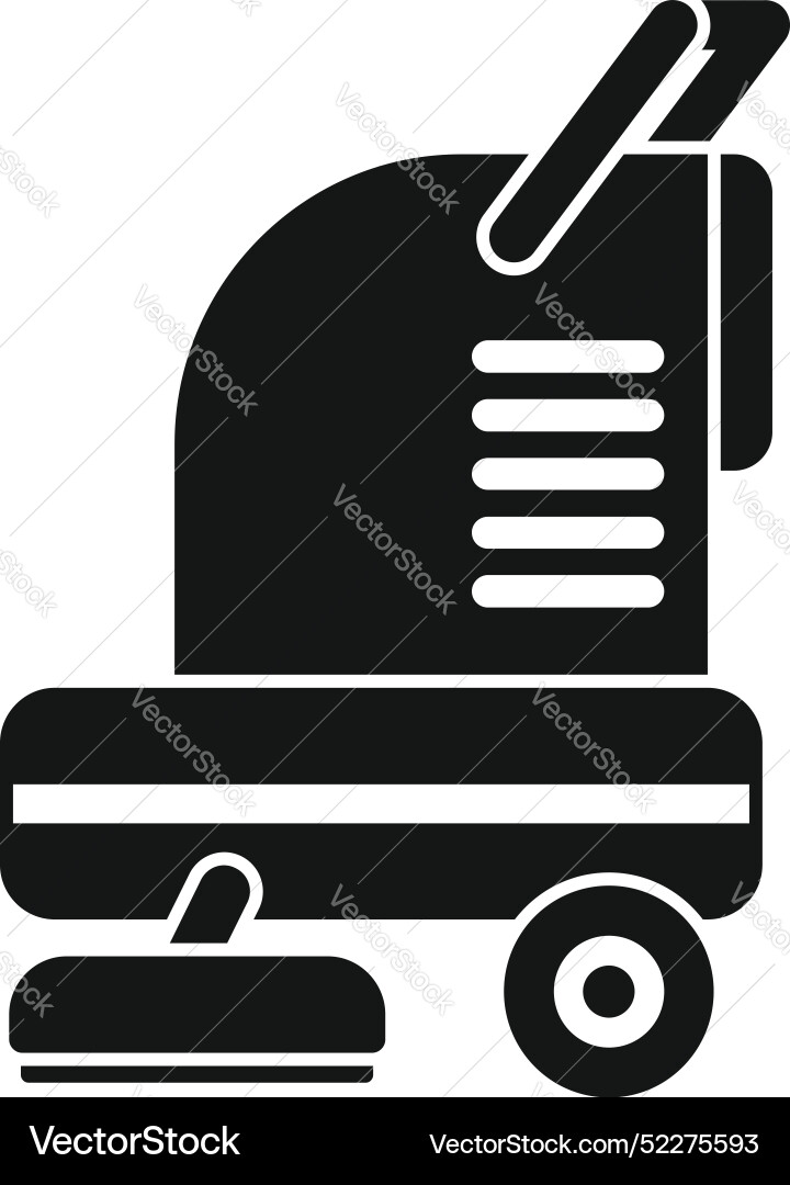 Professional cleaning equipment icon showing Vector Image
