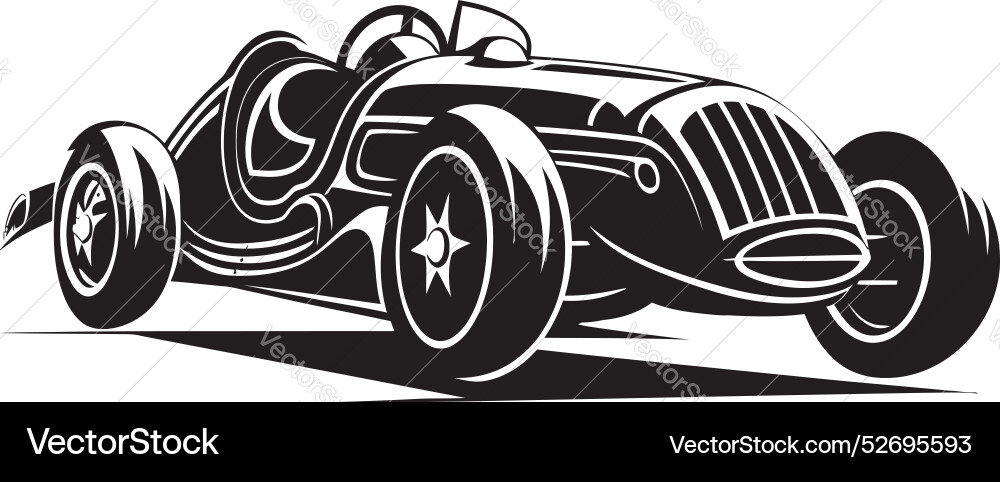 Victory velocity formula one emblem symbol Vector Image