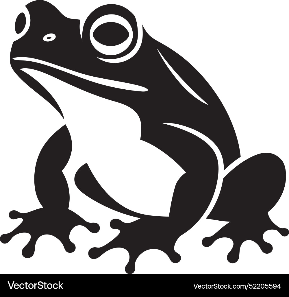 Froggy feasts a culinary journey through frog Vector Image