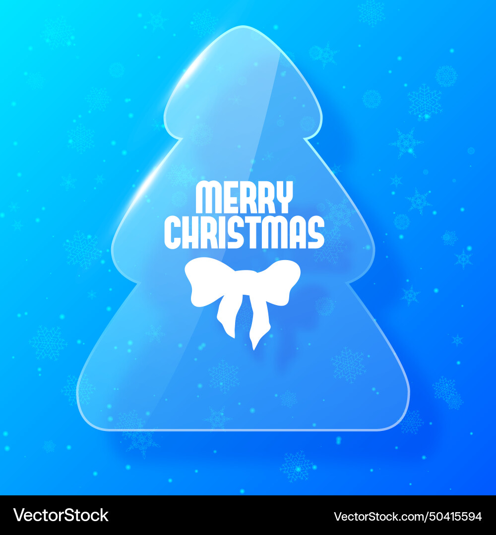 Merry christmas card Royalty Free Vector Image