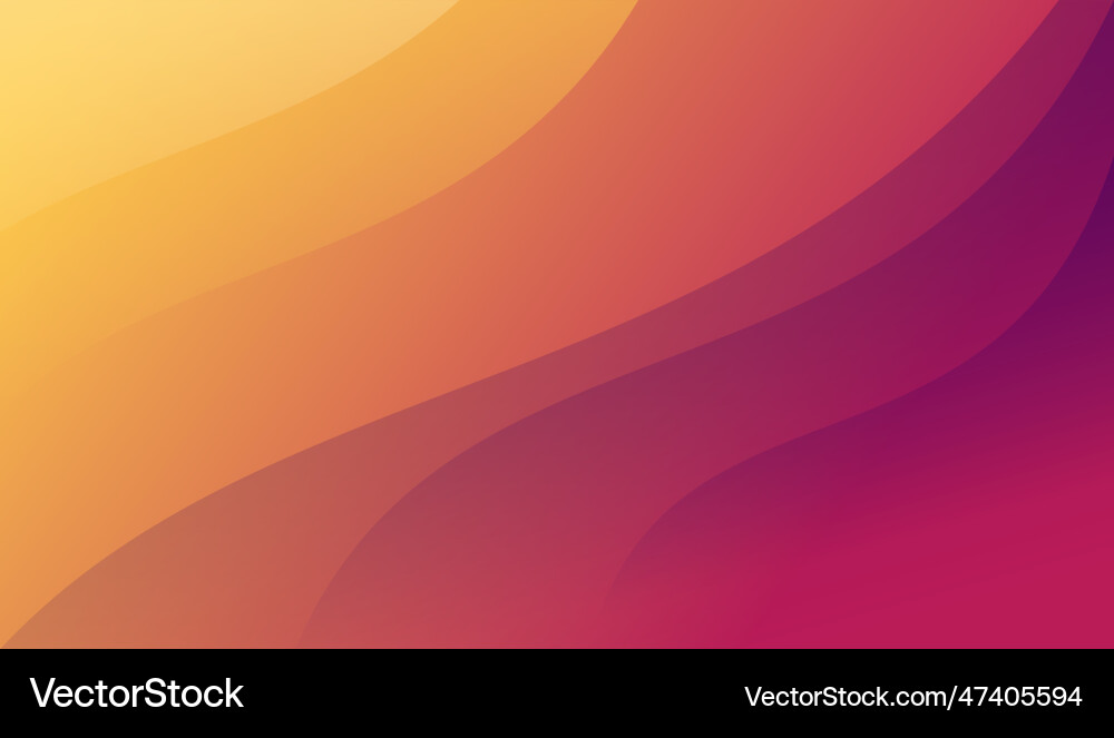 Wave background design gradient modern abstract Vector Image