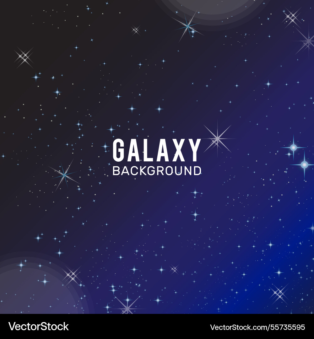 Blue stars background Royalty Free Vector Image