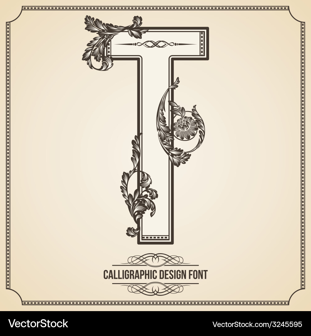 Calligraphy Letter T Designs Calligraphy Letter T Images – Browse