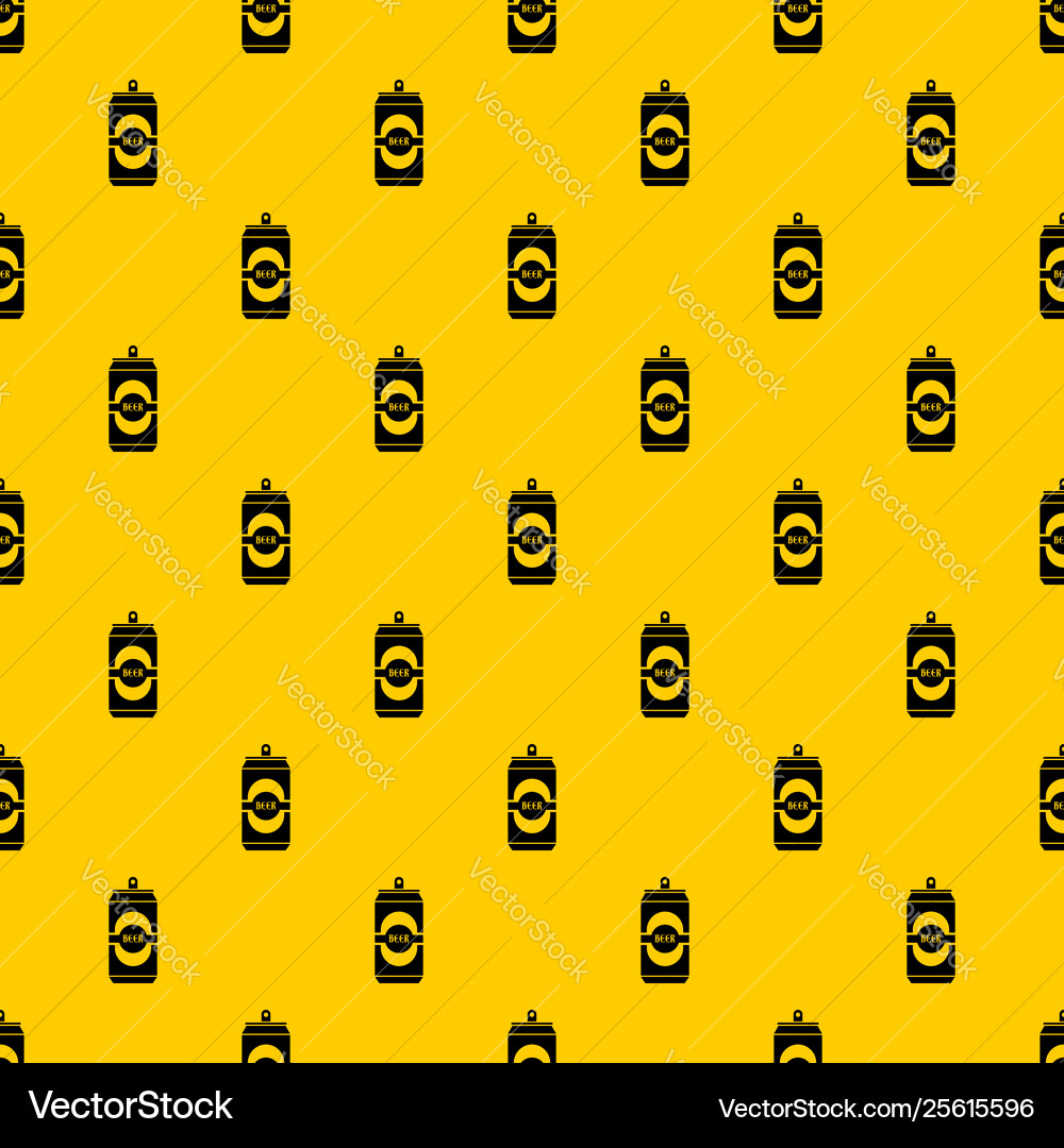 Aluminum can pattern Royalty Free Vector Image