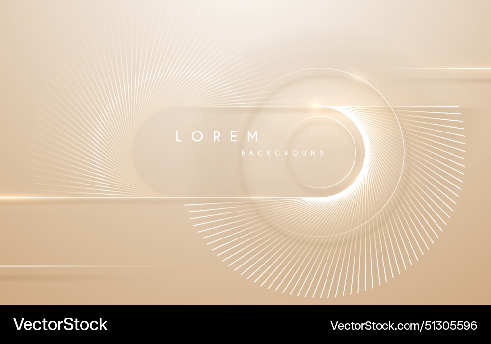 Golden Abstract Line Background Royalty Free Vector Image