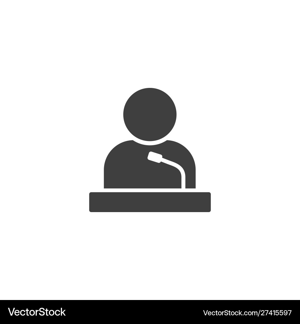 Discourse icon Royalty Free Vector Image - VectorStock