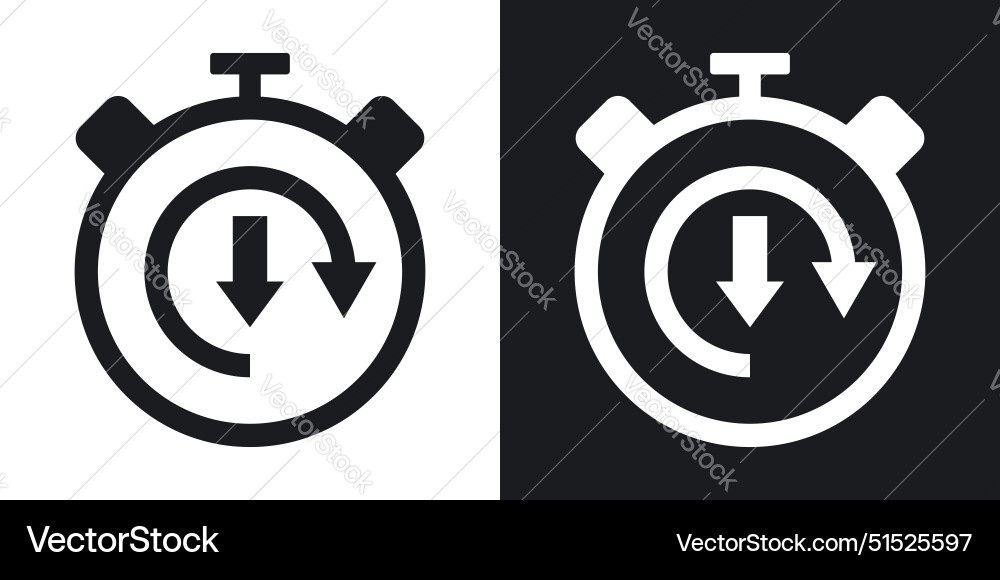 Down time icon Royalty Free Vector Image - VectorStock