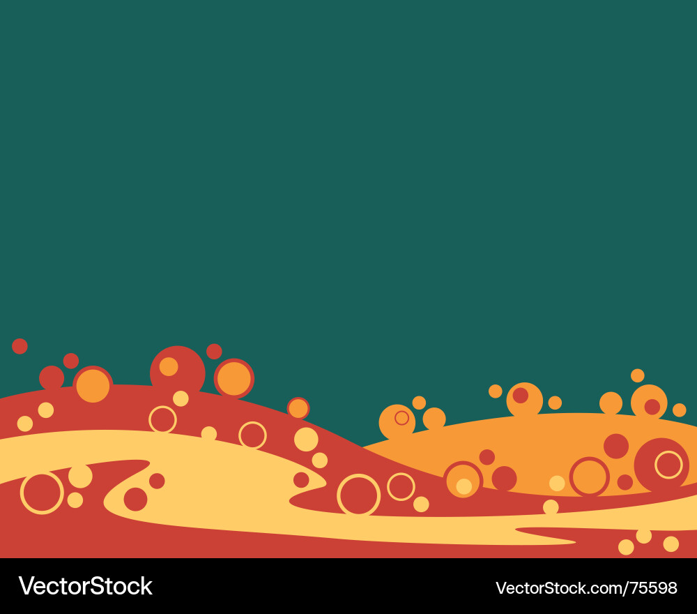 Dynamic Water Waves Background Royalty Free Vector Image