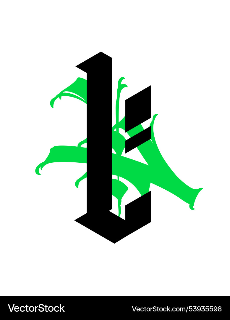 Graffiti Bubble Letter L