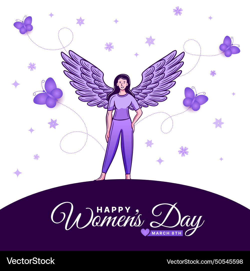 International womens day 8th march celebration Vector Image