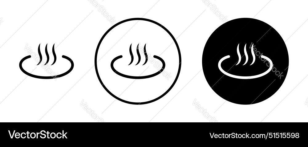 Onsen icon Royalty Free Vector Image - VectorStock