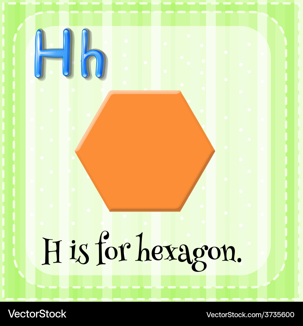 Letter h Royalty Free Vector Image - VectorStock