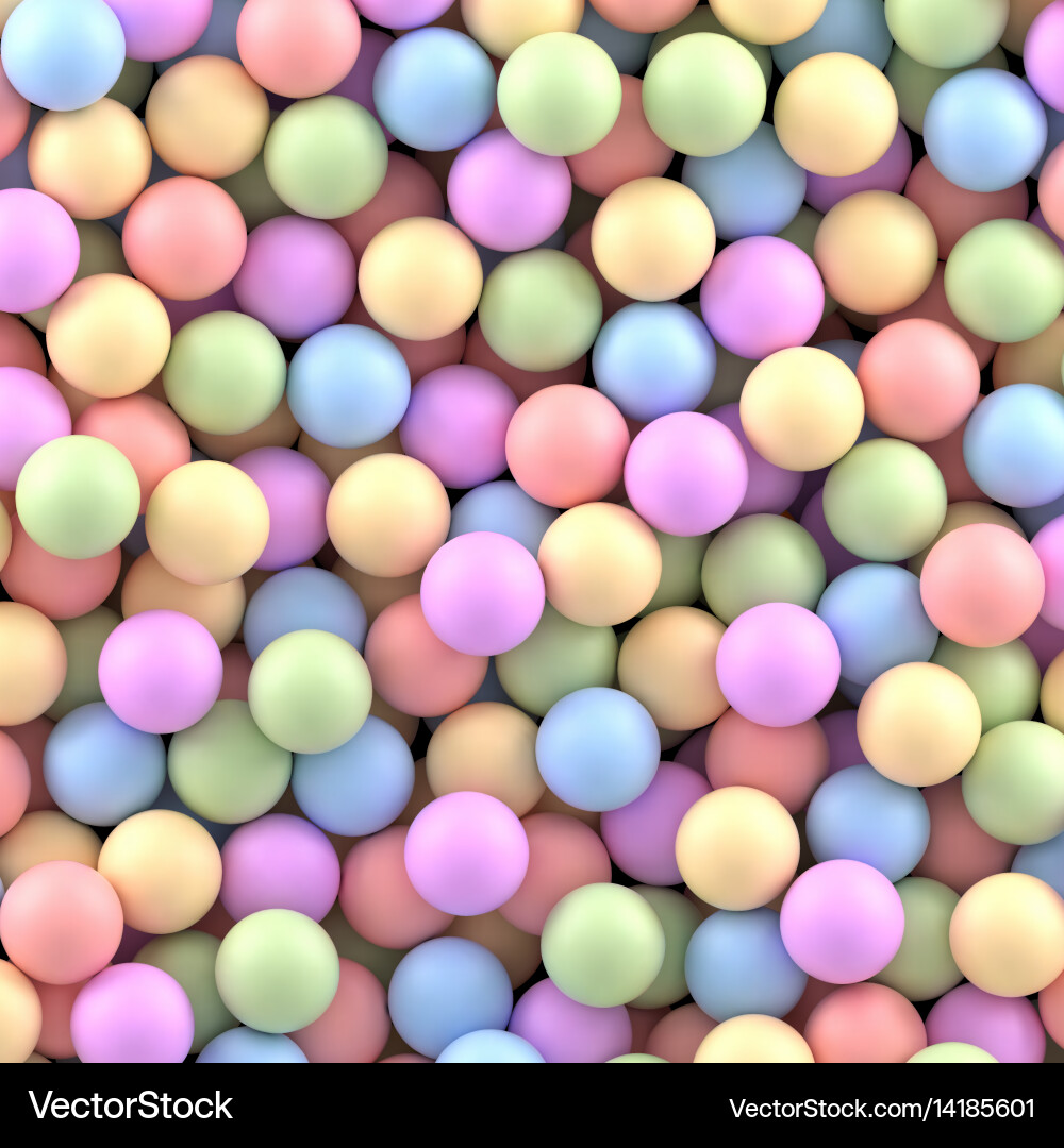 Colorful balls background Royalty Free Vector Image