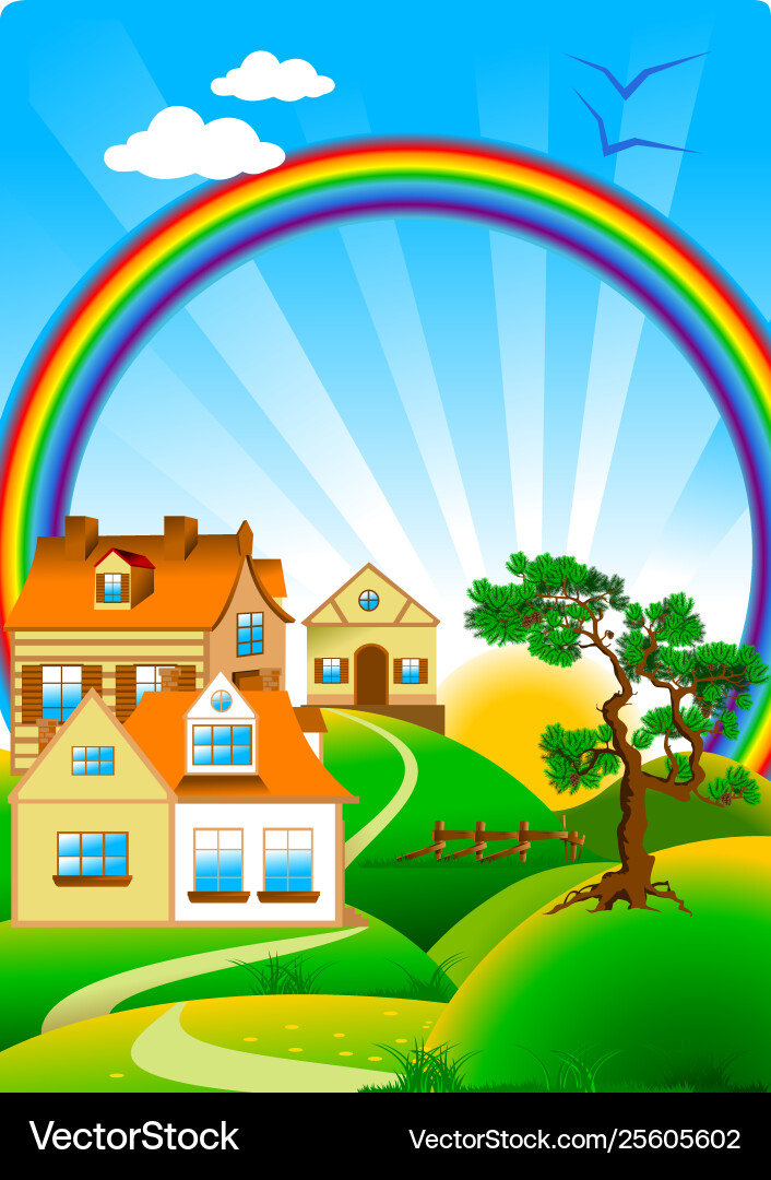 Rainbow Royalty Free Vector Image - VectorStock