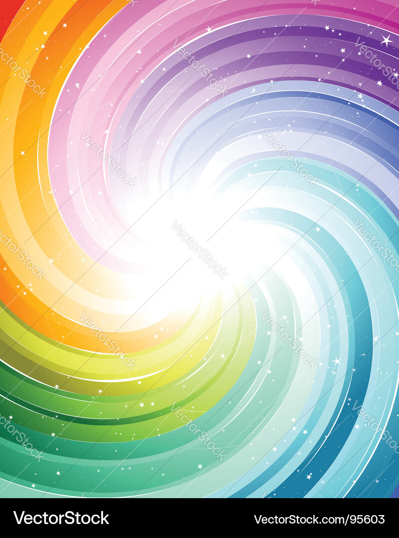 Festive color rays Royalty Free Vector Image - VectorStock