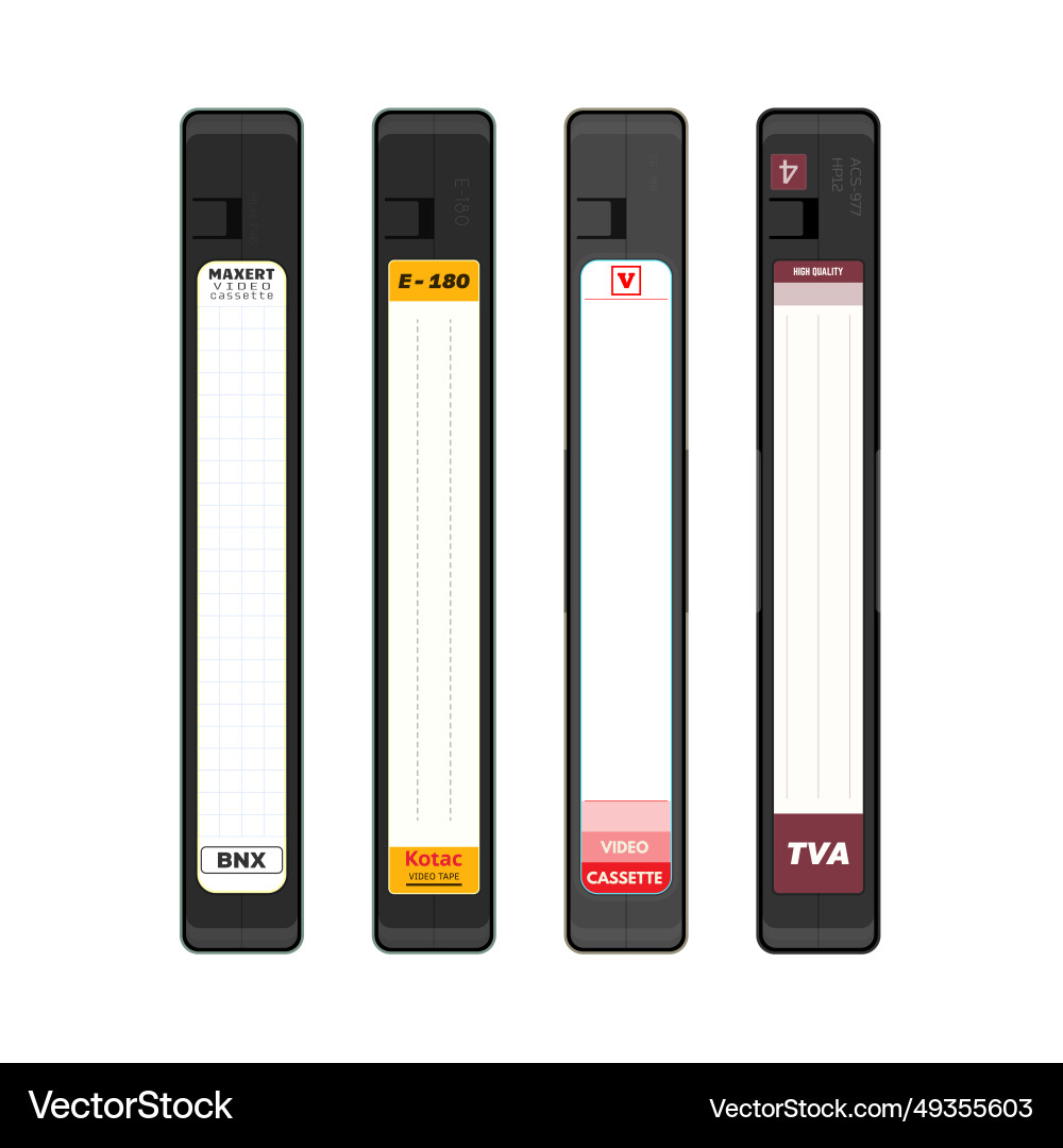 Vhs Label Vector Images (over 730)