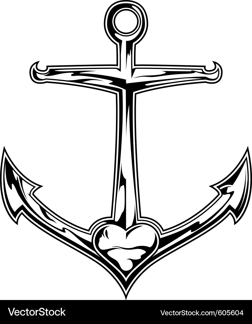 Anchor Royalty Free Vector Image - VectorStock