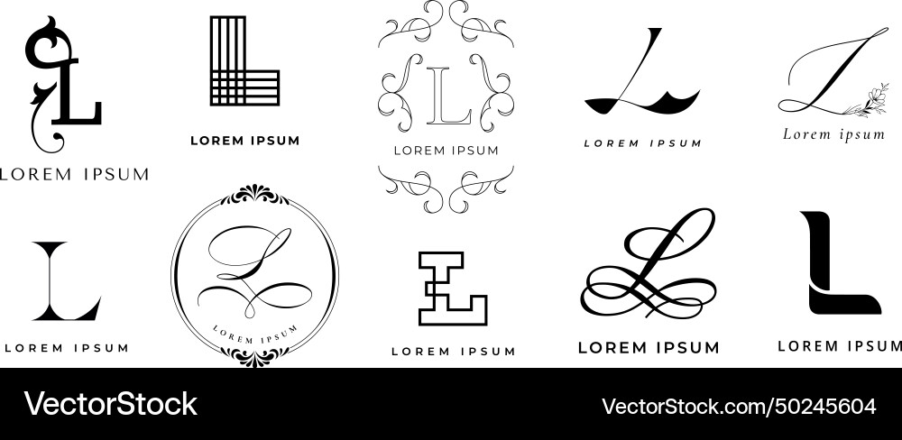 Letter L Vector Images (over 54,000)