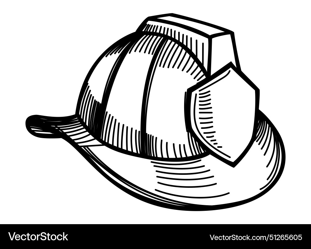 Fireman Helmet Outline Clip Art Fireman Face With Firefighter Helmet
