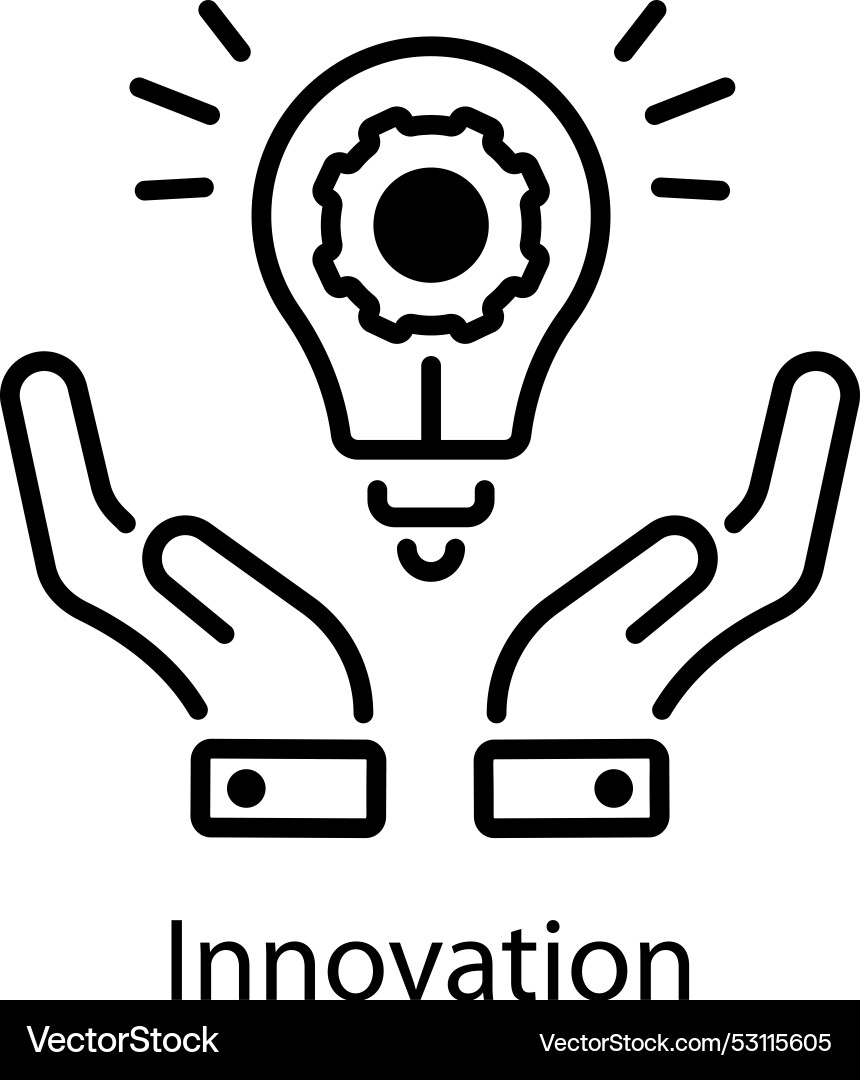 Innovation Royalty Free Vector Image - VectorStock Innovation Royalty Free Vector Image - VectorStock
