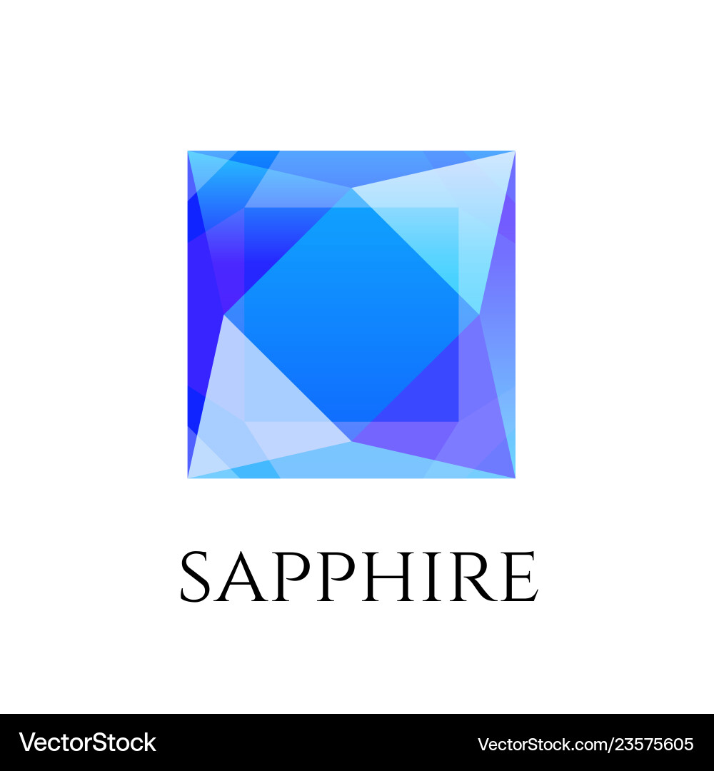 Sapphire Logo Vector