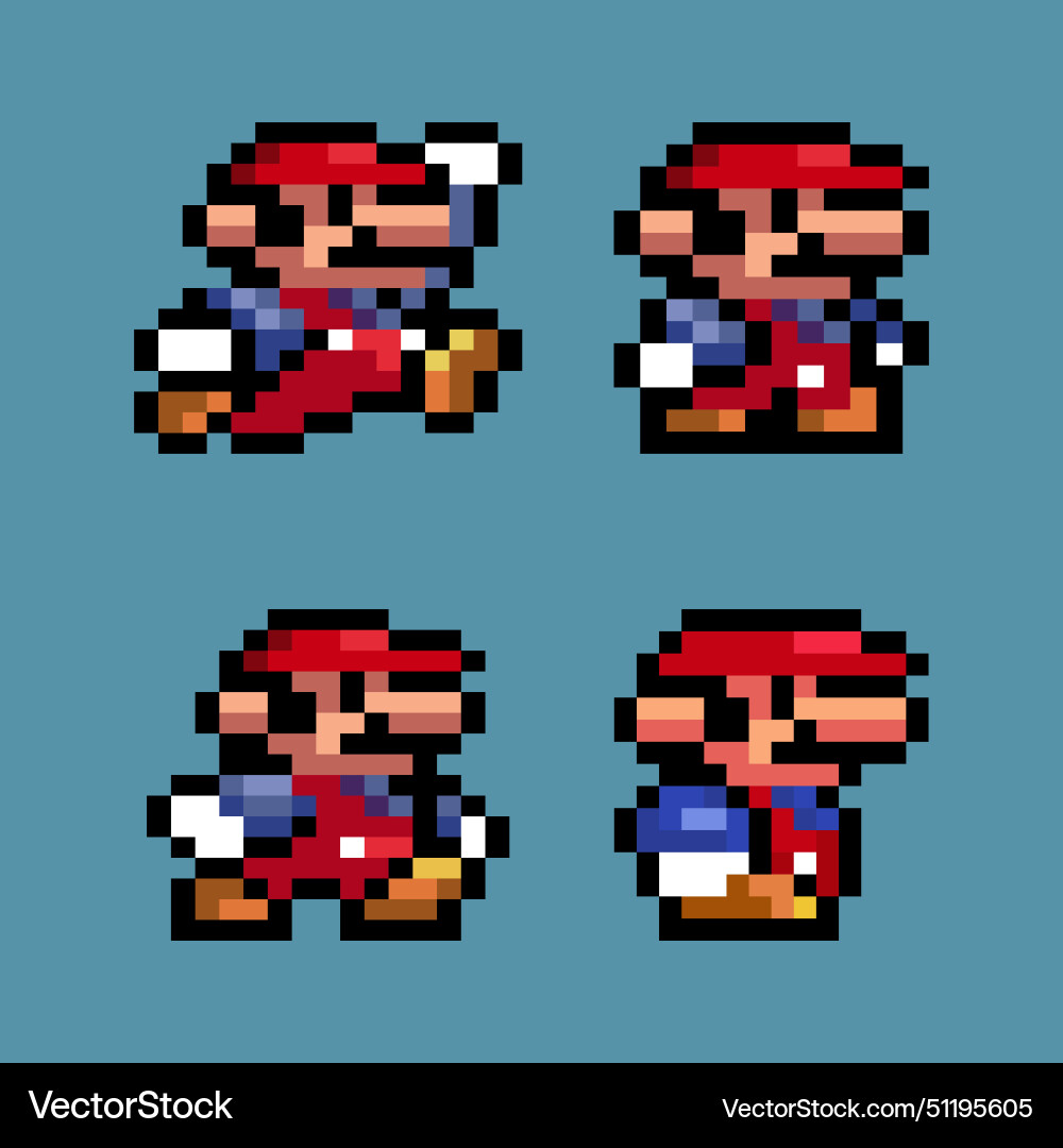 Mario Sprite 16 Bits