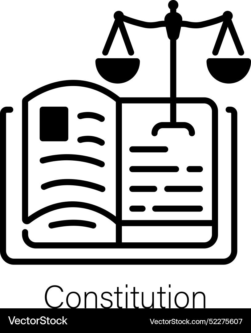 Constitution Royalty Free Vector Image - VectorStock