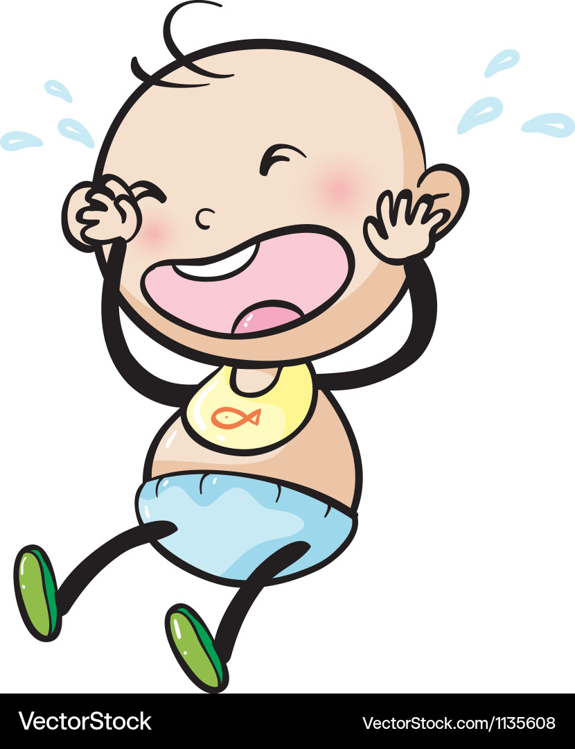 A baby Royalty Free Vector Image - VectorStock