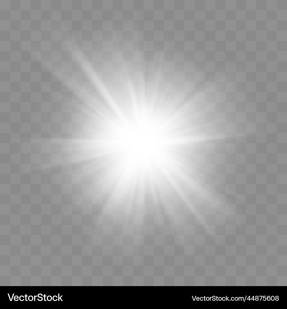 Transparent Glow Effect Glow Transparent Background Stock