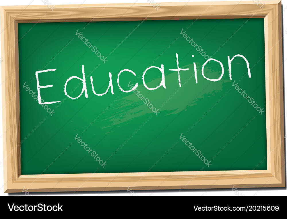 Education Royalty Free Vector Image - VectorStock