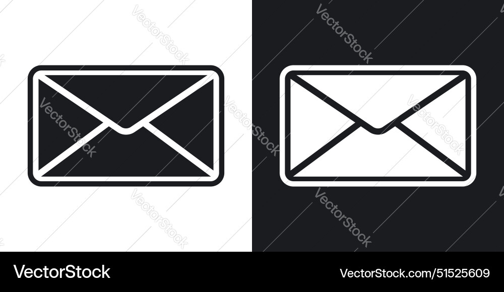 Envelope icon Royalty Free Vector Image - VectorStock