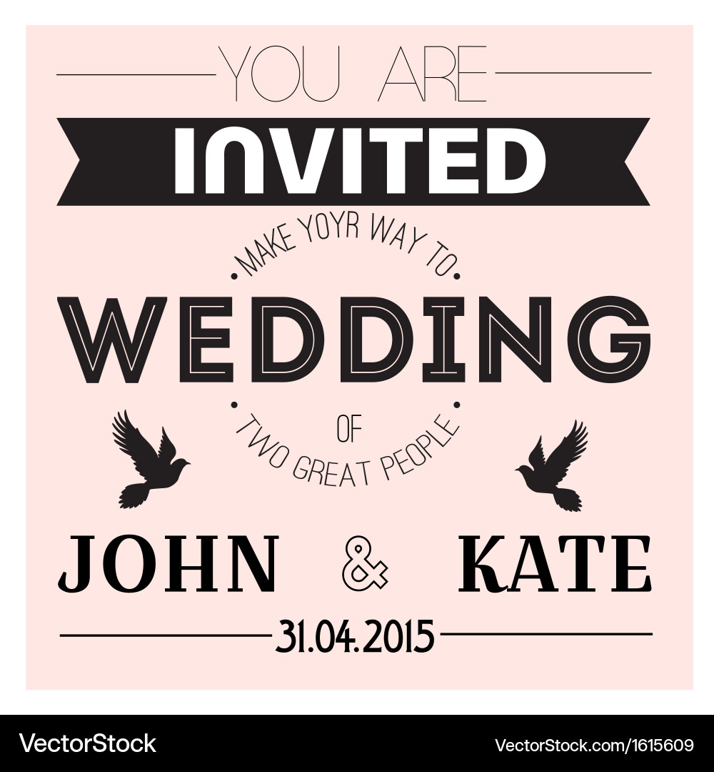 Wedding Celebration Royalty Free Vector Image - VectorStock