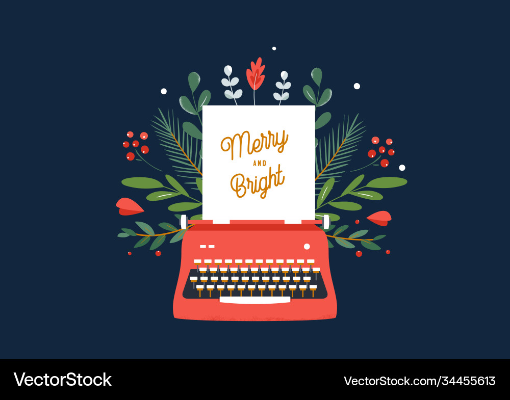 Christmas and winter holidays theme Royalty Free Vector
