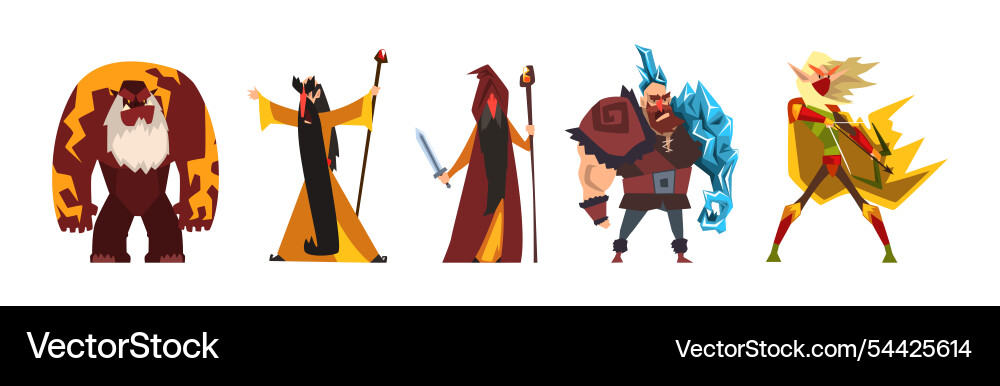 Fantastic magical creature character from Vector Image