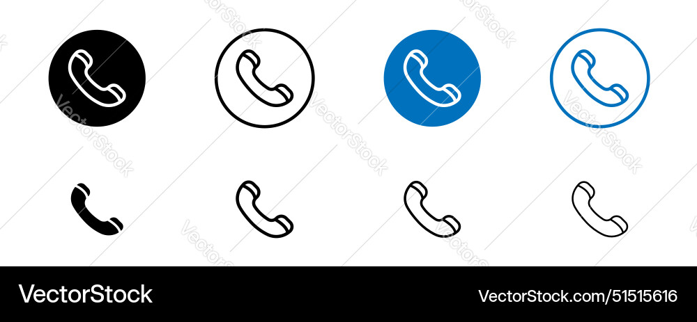 Phone icon Royalty Free Vector Image - VectorStock