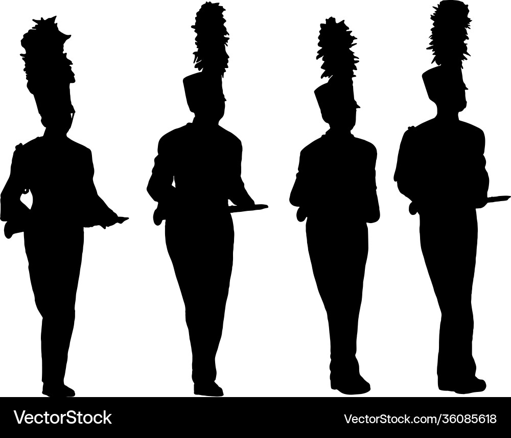 Marching Band Silhouette Marching Band Silhouettes, Images For