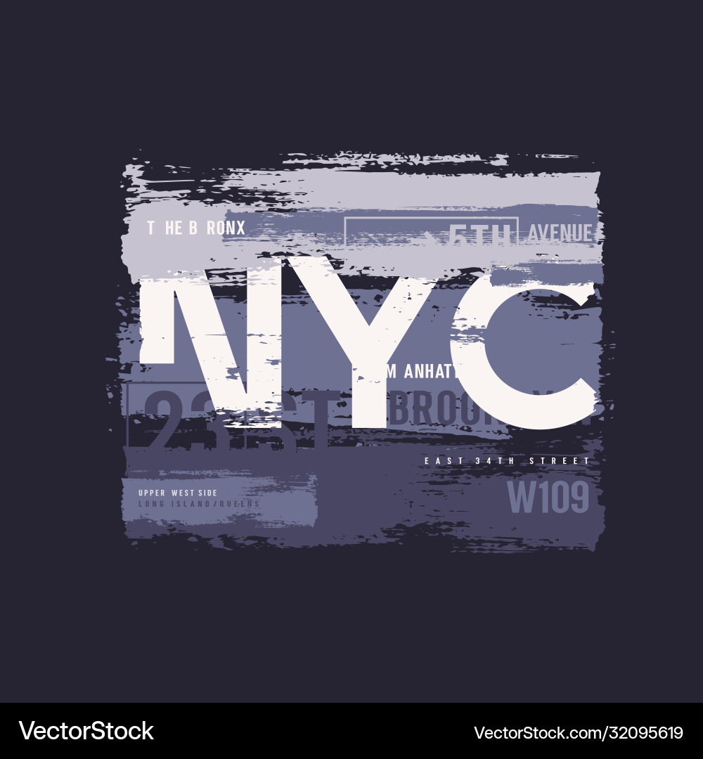 Graphic t-shirt design poster print Royalty Free Vector