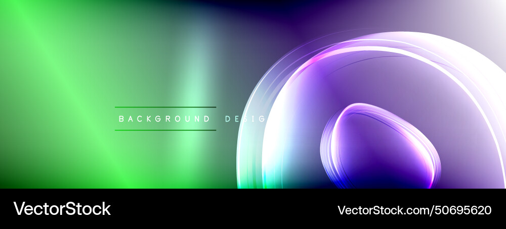 Abstract background - liquid transparent Vector Image
