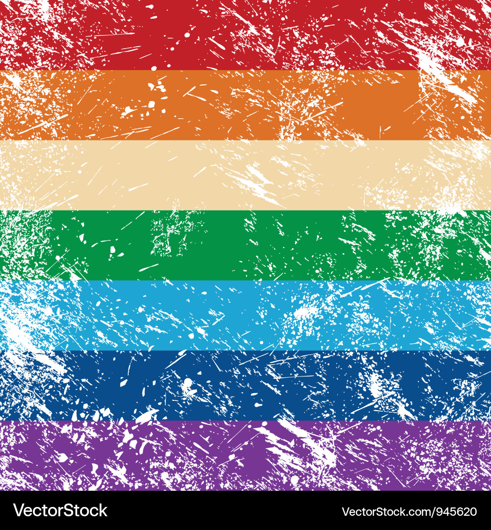 Gay rights flag Royalty Free Vector Image - VectorStock