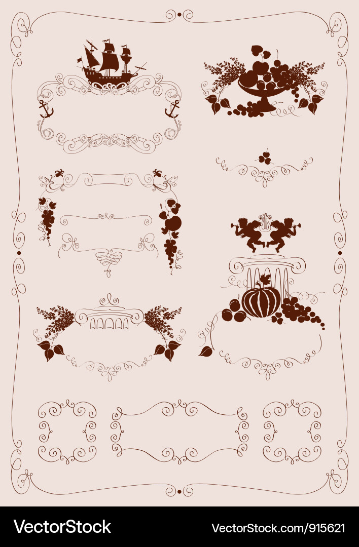 Borders Royalty Free Vector Image - VectorStock