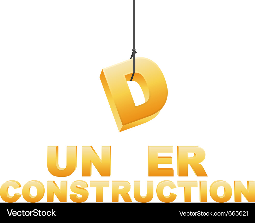 Construction Alert Royalty Free Vector Image - VectorStock